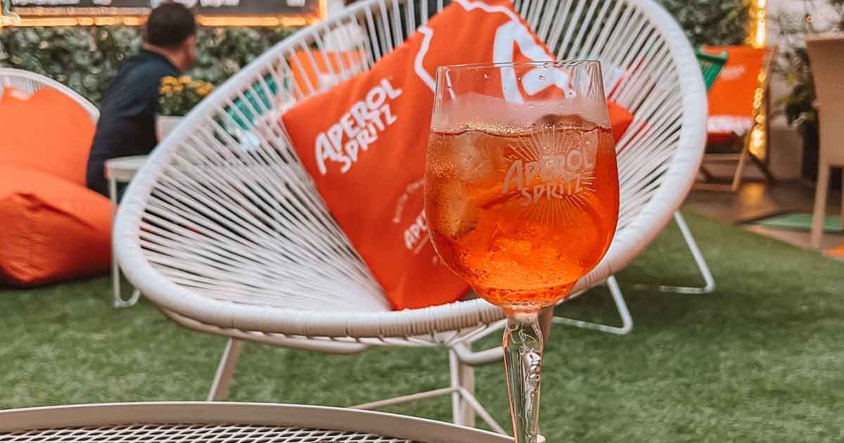 Pet Friendly Bars in East Coast: The Aperol Garden by Hotel Indigo ...